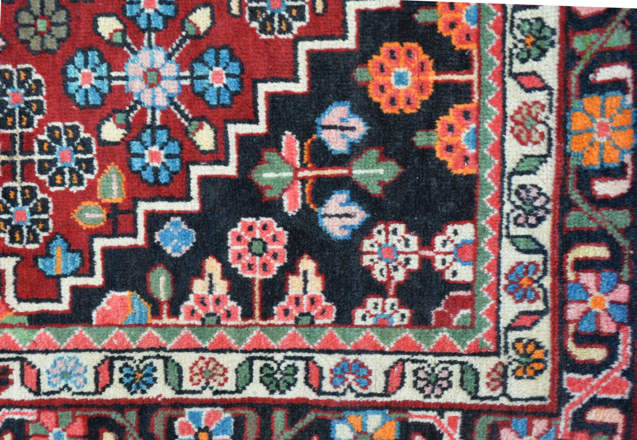 Tapis ancien Iranien Hamadan - LA COMTESSE G.